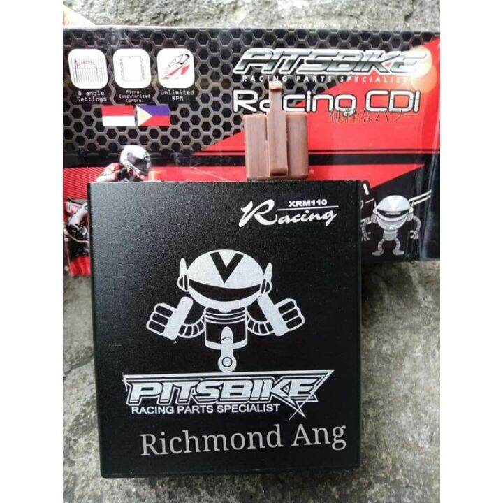 pitsbike racing cdi xrm 110 wave 100 8 step adjustable digital w100 ...