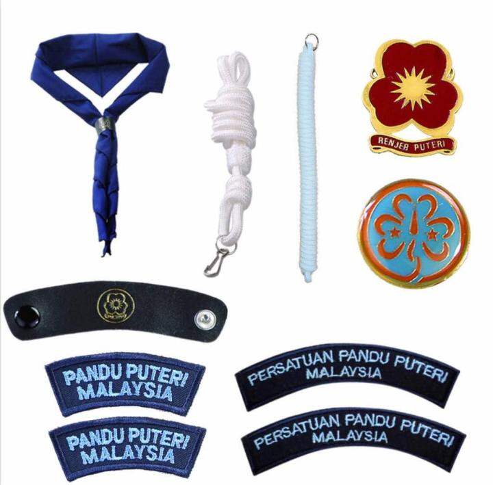 Renjer Puteri Complete Badges And Accessories Package | Lazada