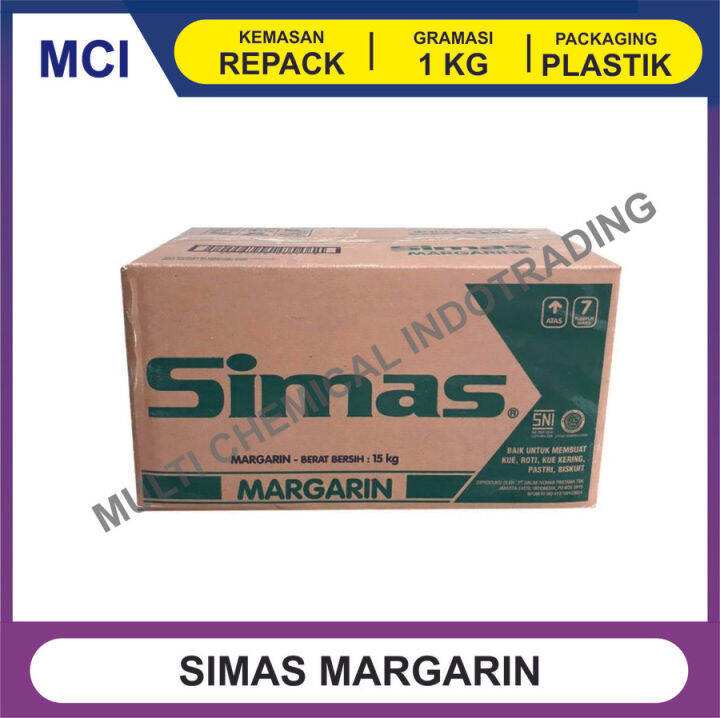 SIMAS MARGARINE / MENTEGA REPACK 1 KG | Lazada Indonesia