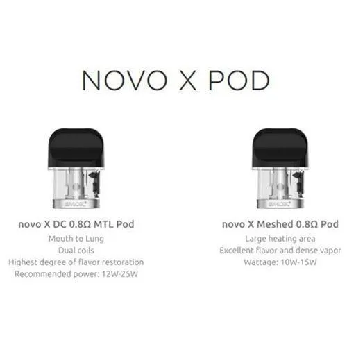 VAPE SMOK Novo XPod 2ml (1pc) or (3pc pack) Legit/Authentic | Lazada PH