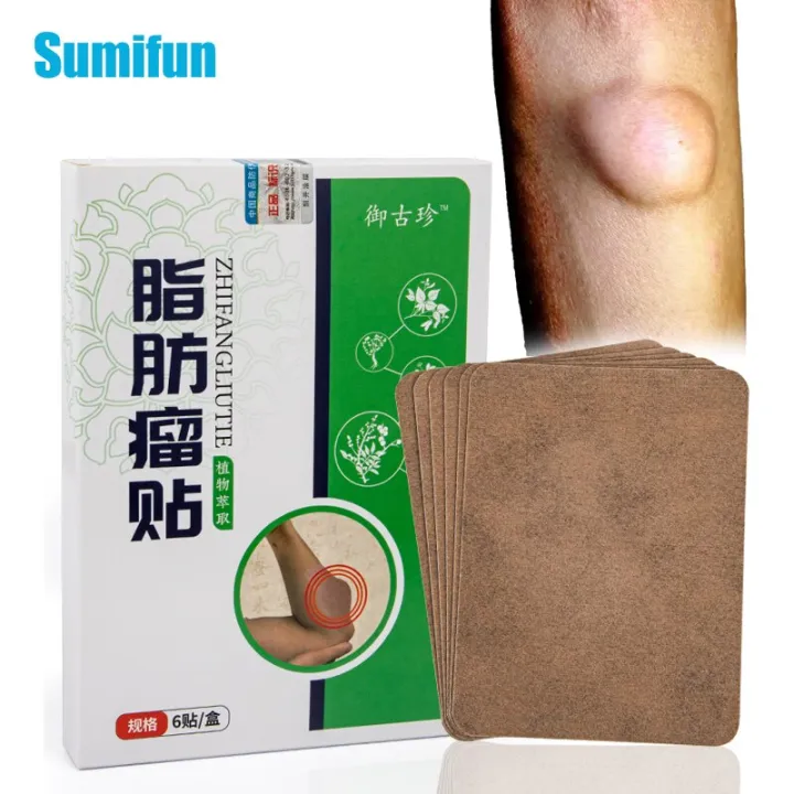 6Pcs Lipoma Removal Plaster Fat lump Remove Sticker Anti-Tumor Peeling ...