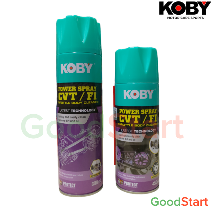 KOBY POWER SPRAY CVT Fi THROTTLE BODY CLEANER | Lazada PH
