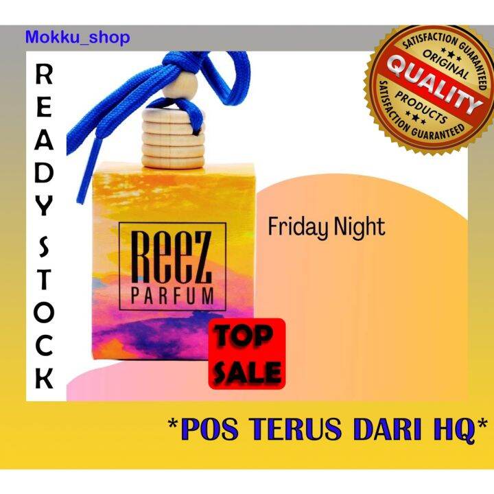 Perfume Kereta REEZ PARFUM PERFUME- Original Reez Car Perfume Pewangi ...