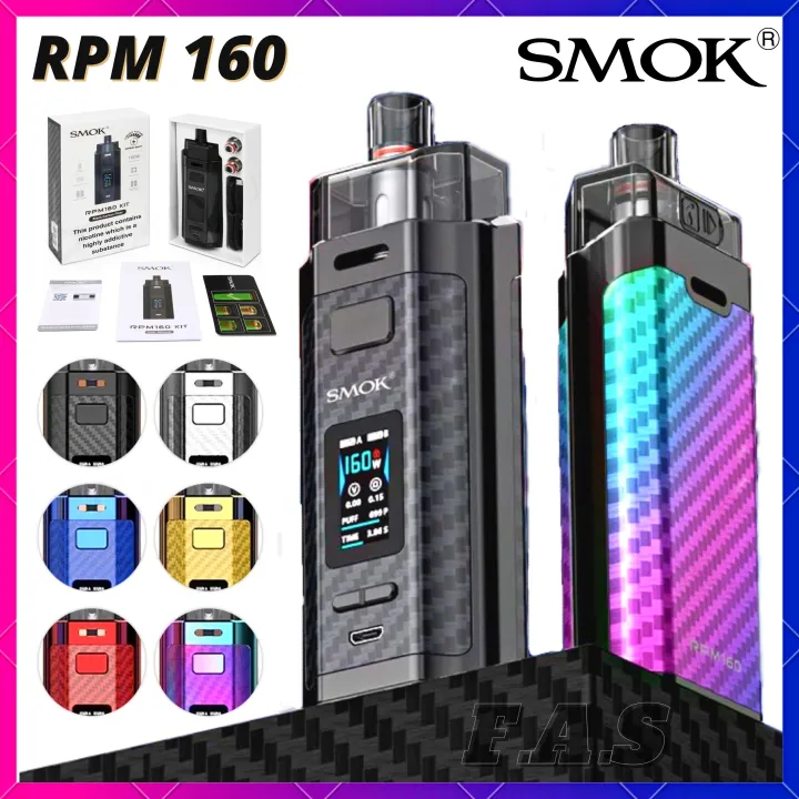VAPE MOD POD KIT SMOK RPM160 KIT 160 WATT | Lazada Indonesia