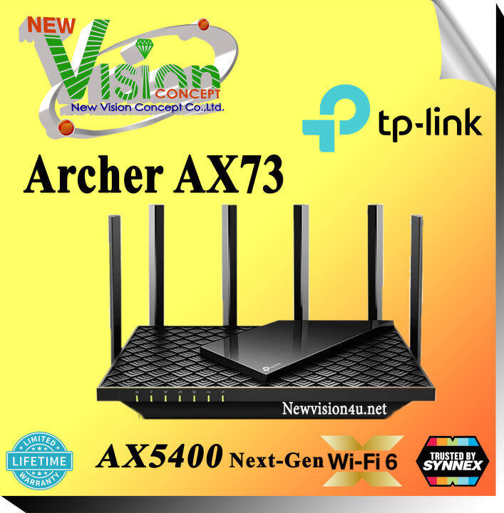 🧡 TP-Link Archer AX73 !! New !! AX5400 Dual-Band Gigabit Wi-Fi 6 Router ...