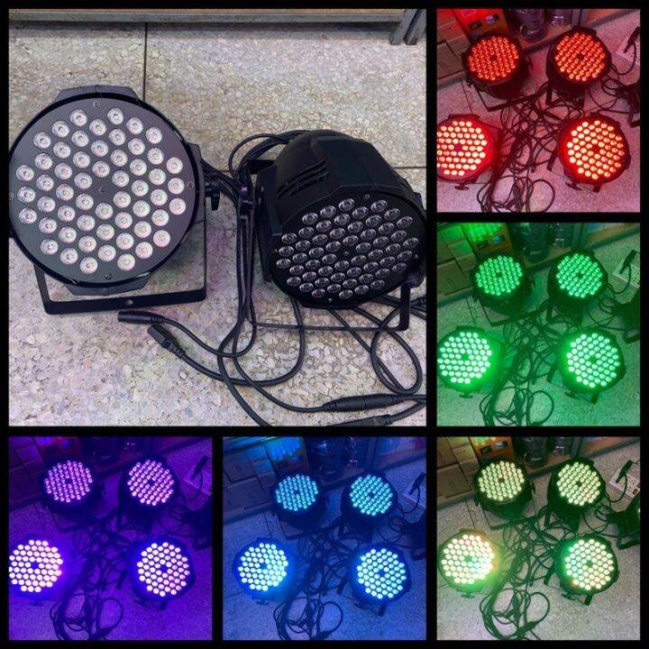 [สินค้าคุณภาพ]👉 ไฟเวที พาร์ LED 3W 54หลอด 3W. 3IN1. PAR 54. 3IN1 ...