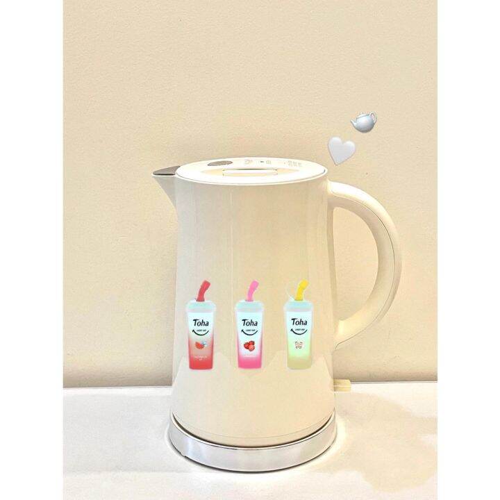 toha 9000 Stainless steel electric kettle double layer anti-scalding ...