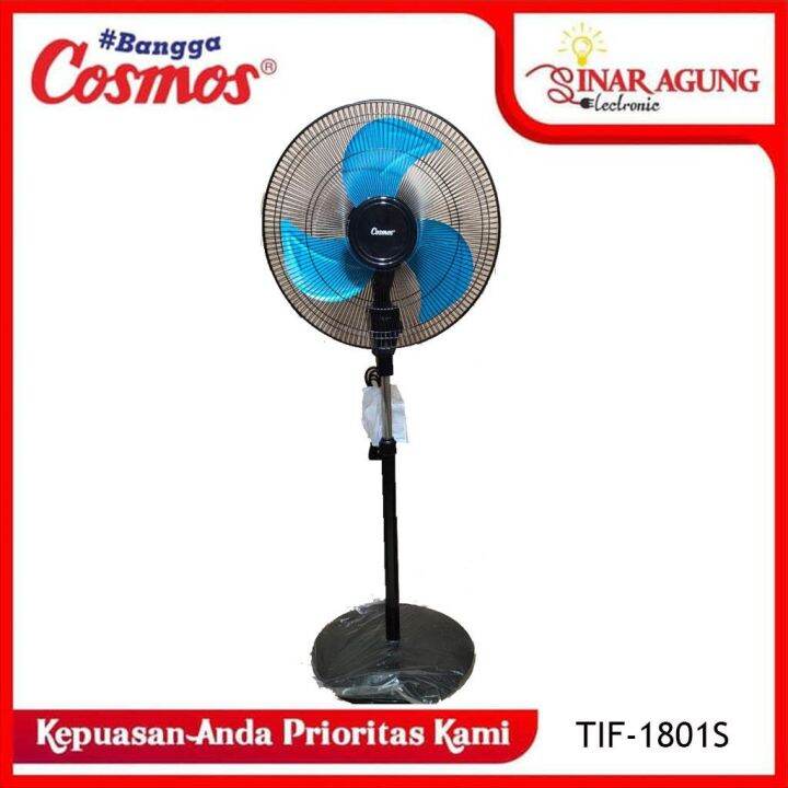 COSMOS Industrial Stand Fan 18TIF / Kipas Angin Berdiri 18 Inch 18 TIF ...