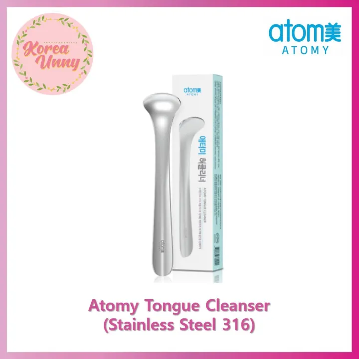 Atomy Tongue Cleanser / Stainless Steel 316 Surgical Steel / Koreaunny / 100% AUTHENTIC / LOWEST ...