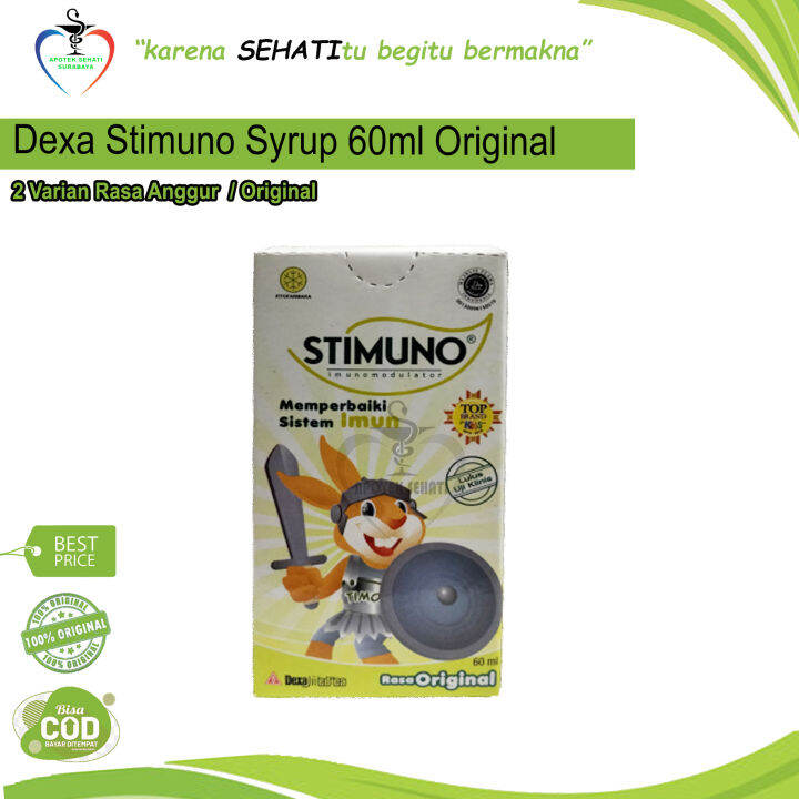 Promo Stimuno Sirup Syr 60ml | Lazada Indonesia