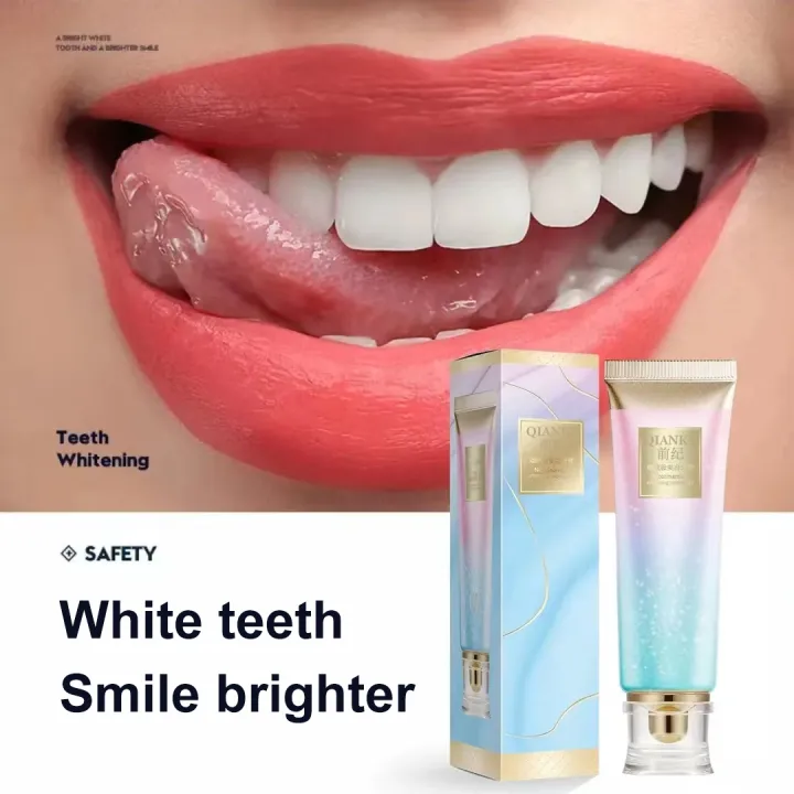 AMELIE & QIANKY Niacinamide whitening toothpaste for teeth to remove ...