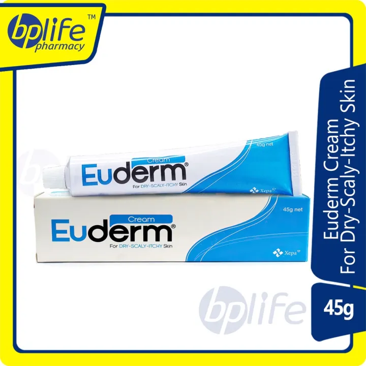 Euderm Cream For Dry-Scaly-Itchy Skin 45g | Lazada