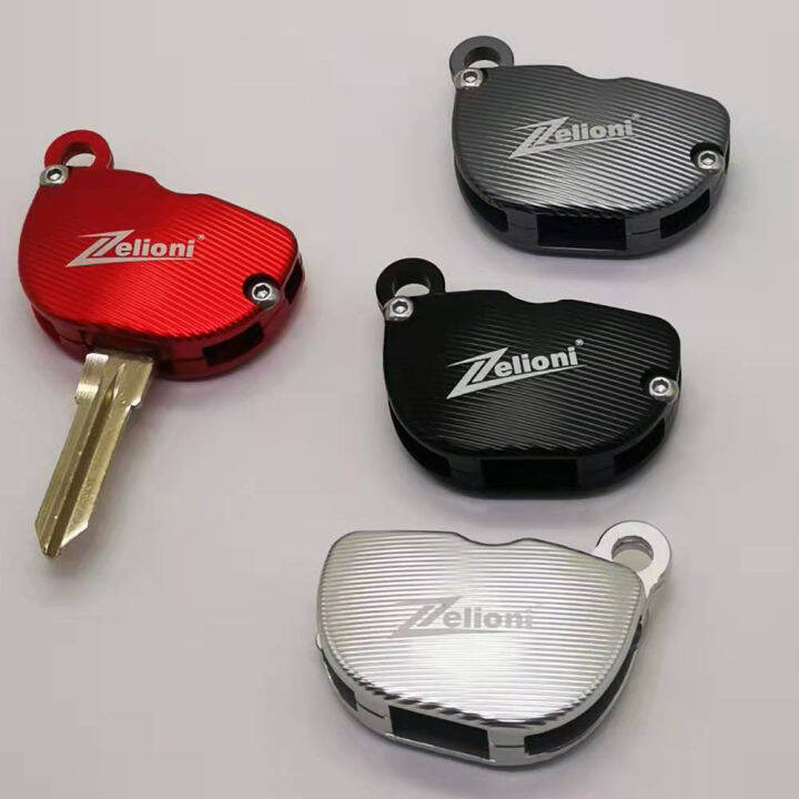 Zelioni z Motorcycle Uncut Blade Key chain Key Case For Vespa Piaggio ...