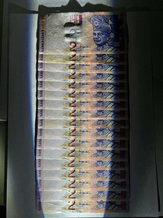 Duit Lama - RM2 Ali Center Running Number (RARE) | Lazada