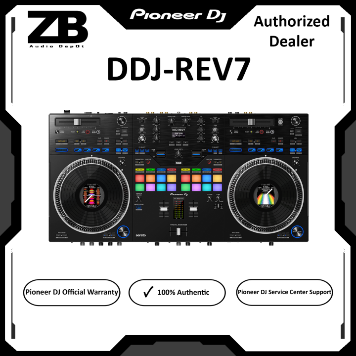 Pioneer DDJ-REV7 Scratch-style 2-channel professional DJ controller for Serato DJ Pro | Lazada PH