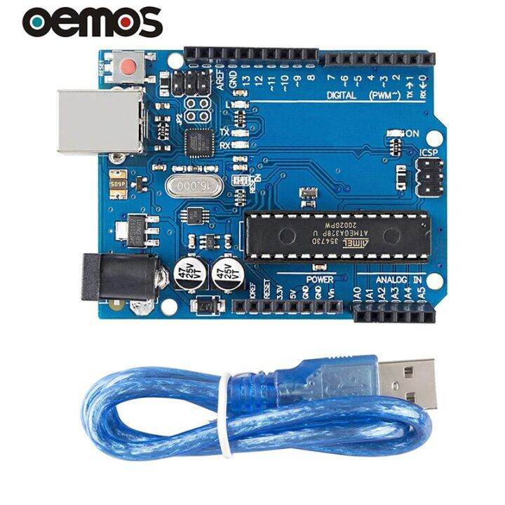 Uno R3 Official Box Atmega16u2 Uno Wifi R3 Original Atmega328p Chip
