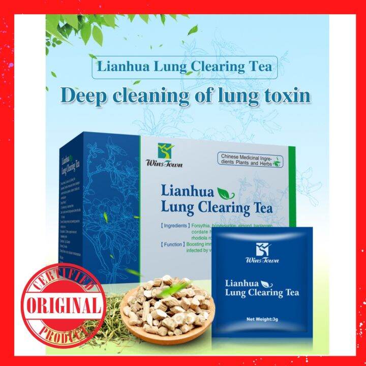 [INTRODUCTION PRICE] ORIGINAL LIAN.,HUAAA LUNG CLEARING TEA Original ...