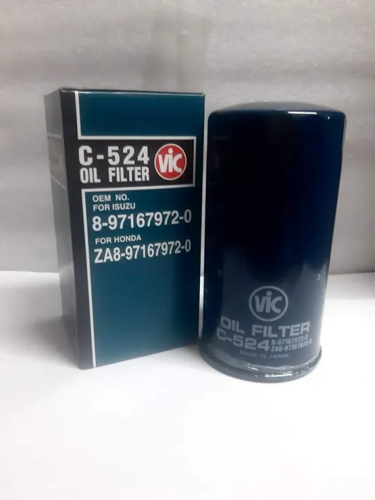 VIC OIL FILTER C-524 for TROOPER 4JG2, ALTERA, DMAX, 4JX1 PRIMARY ...