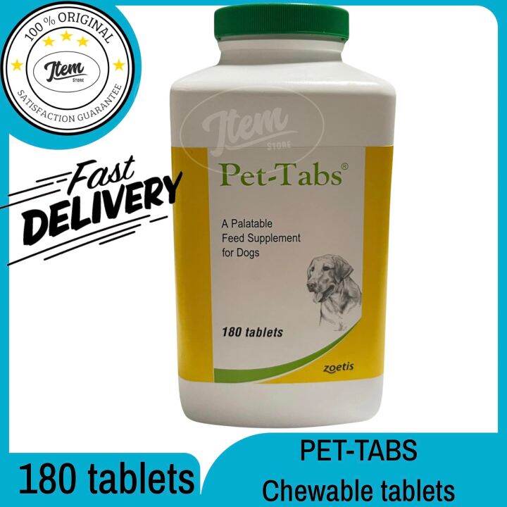 PET TABS SUPPLEMENT FOR DOGS 180 TABLETS | Lazada PH
