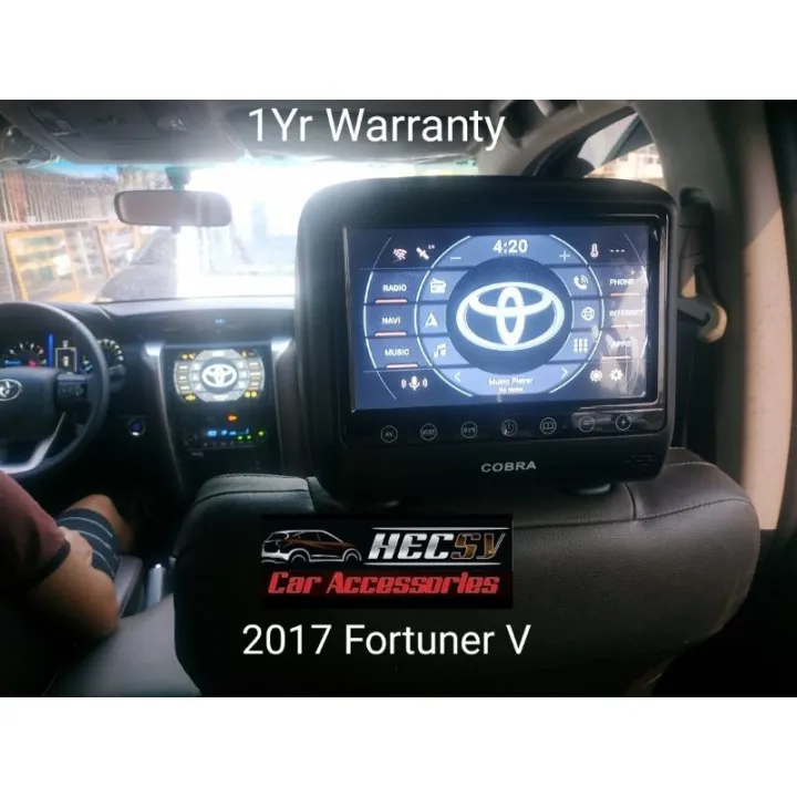 durable Cobra Headrest Monitor innova vios fortuner civic starex crv ...