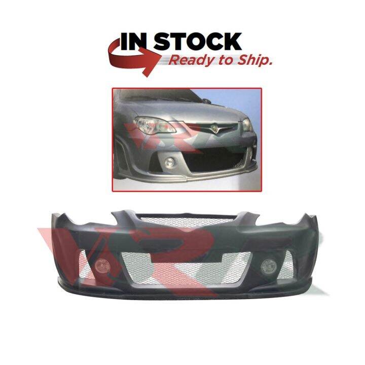 Proton Gen2 Gen-2 (2004-2011) NEO-R3 Style Front Bumper With Lamp ...