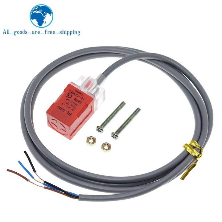 PL-05N Inductive Proximity Sensor Switch 5mm Detection NPN Out DC10-30V ...