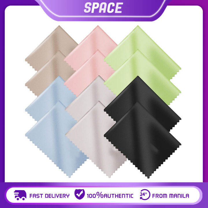 Multicolor Microfiber Cleaning Cloth for Eyeglasses Camera Lens Cell ...