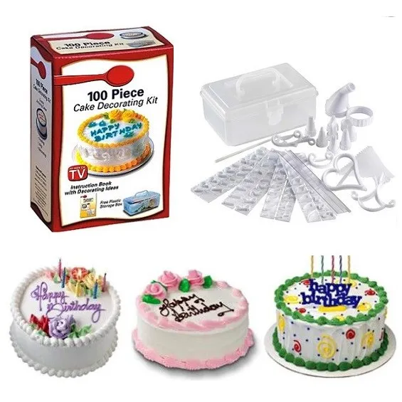 100 Pieces set Cake Decorate Kit | Lazada PH