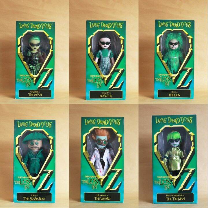 Classic Living Dead Dolls The Lost In Oz Scarecrow Wizard Dorothy Tin ...