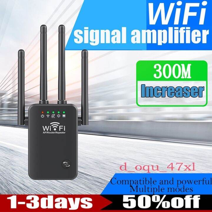 【COD】 Wireless booster wireless booster 300M repeater extender router ...