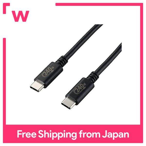 ELECOM สาย USB Type-C USB PD EPR Compatible Ultra-Rapid Charging 240W ...