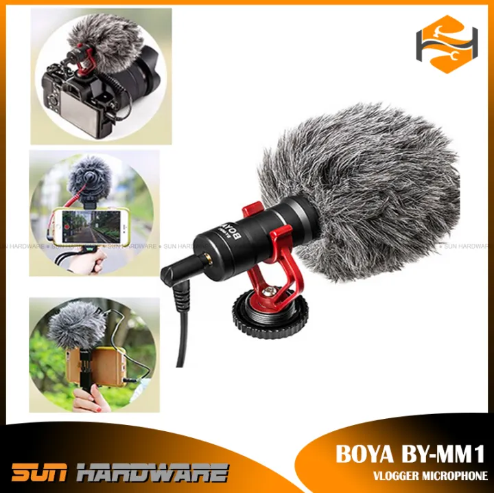 Compact On-Camera Smartphone Video Microphone for Youtube Vlogging Vlog ...