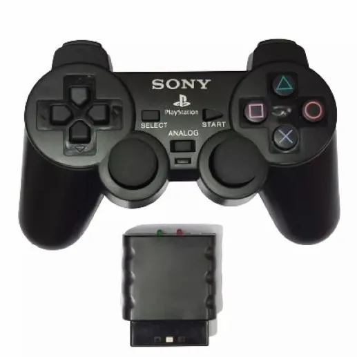 STIK STICK PS2 WIRELESS OP WARNA HITAM | Lazada Indonesia