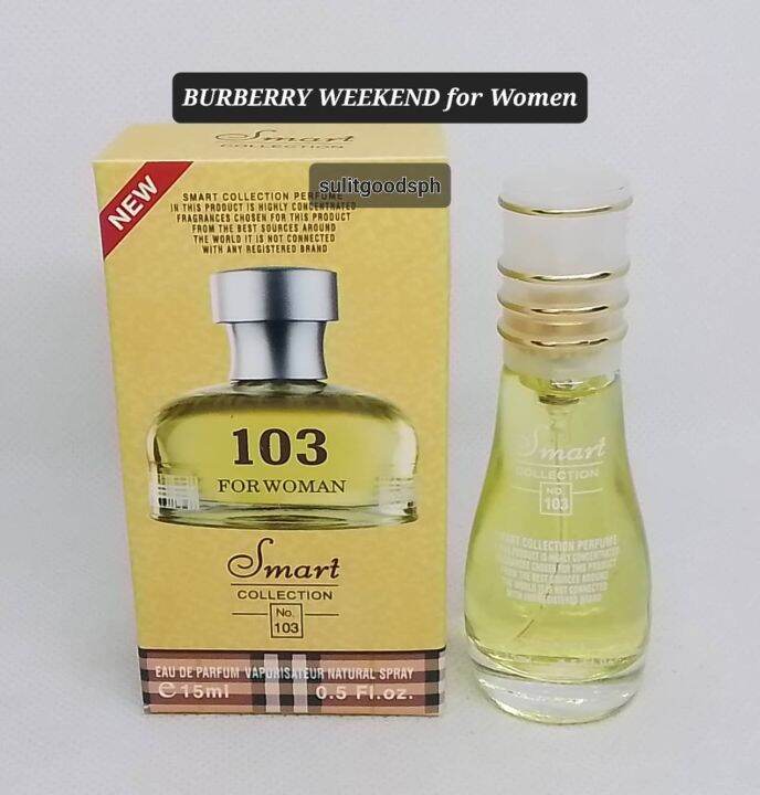 SMART COLLECTION PERFUME NO. 103 FOR WOMEN 15 ML EDP | Lazada PH