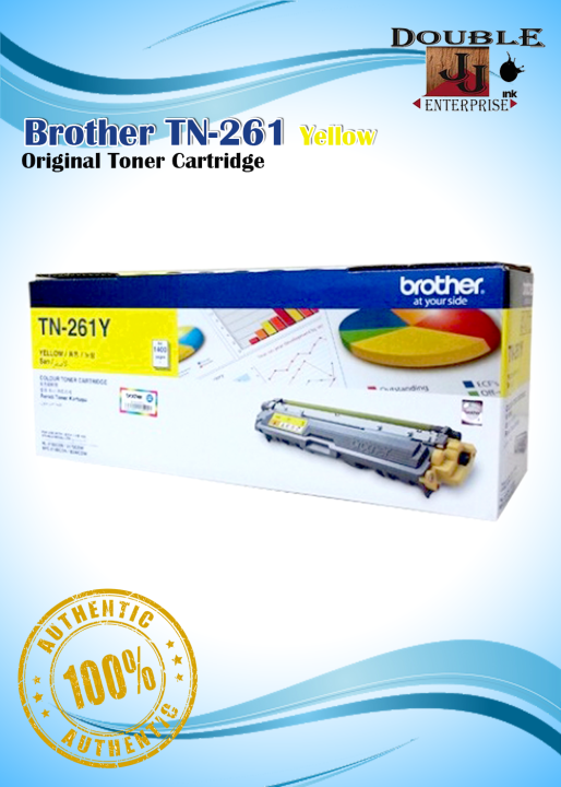 Brother TN-261 Yellow Original Toner Cartridge | Lazada PH
