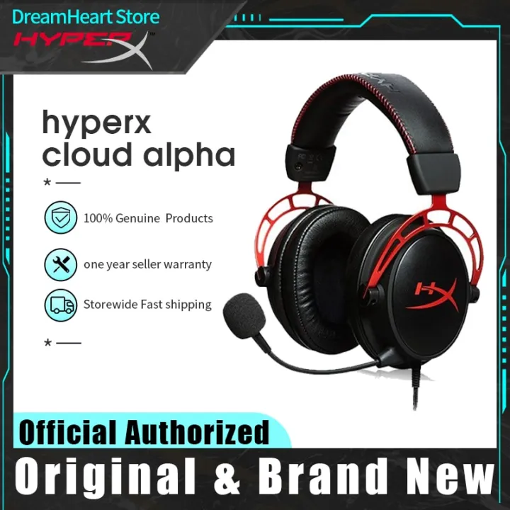 2 Original Hyperx Cloud Alpha/Alpha S Gaming Headset E-Sports Headset ...