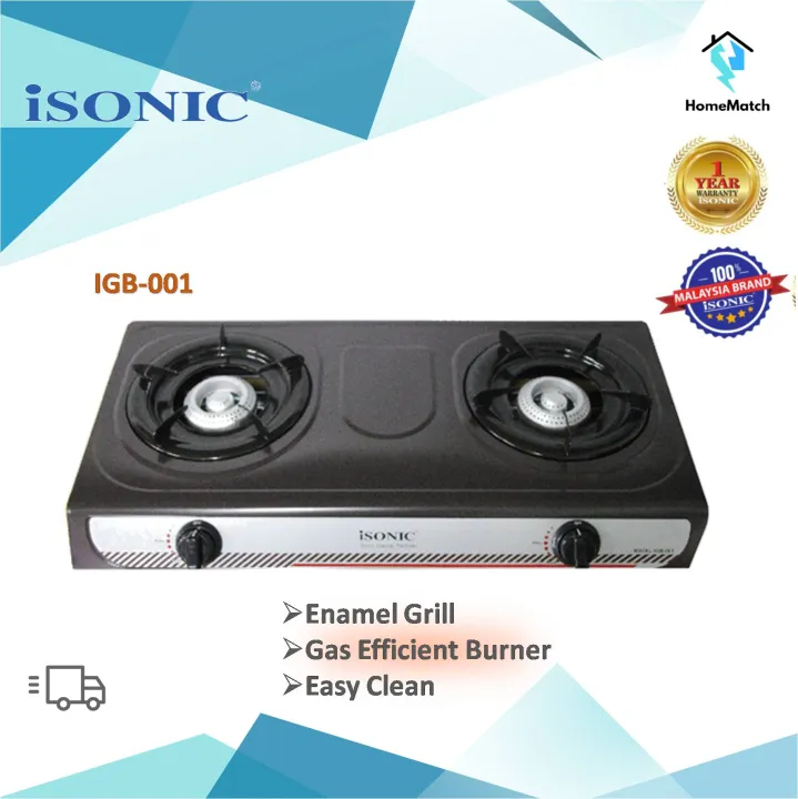 iSONIC GAS STOVE IGB-001 | Lazada