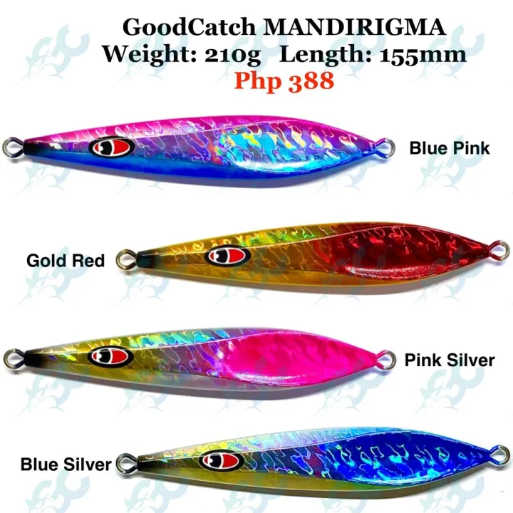 GOODCATCH MANDIRIGMA Metal Jig Lure 155mm 210g | Lazada PH
