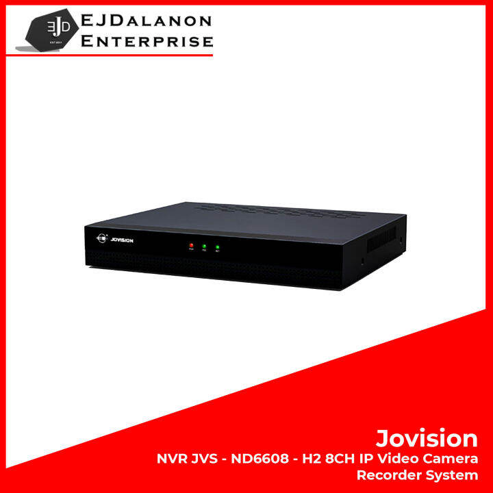 Jovision NVR JVS-ND6608-HD 8CH IP Camera | NVR 8ch | NVR 8 Channel ...