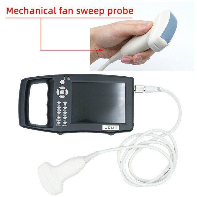 5.6 Inch Screen Portable Veterinary Ultrasound Scanner Cattle Cow Pig ...