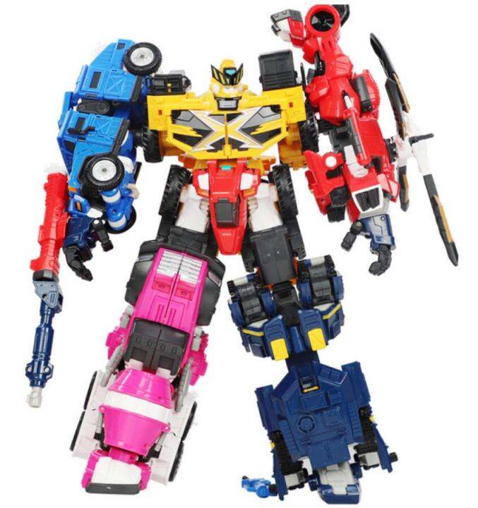 Miniforce 5 In 1 Penta X Ranger Transformation Robot Bot PENTATRON ...