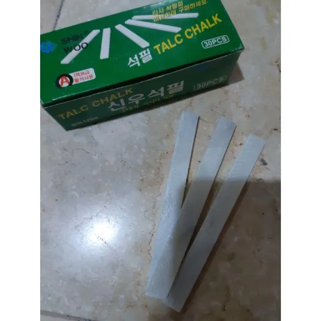 Hot Sale🔥 Chalk Stone Soft Stone Talc Marker (30 pcs per box) Made in a ...