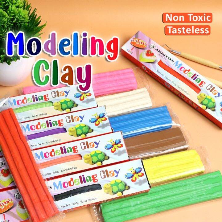 Craft.E Modelling Clay (Single Colour Brick) Tanah Liat Pemodelan Art ...