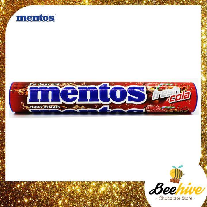 Giant Mentos Tube Fresh Cola Chewy Candy 8 rolls 296g | Lazada