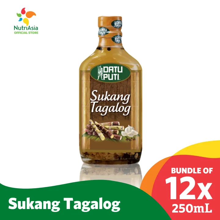 Datu Puti Sukang Tagalog 250 ml Bundle of 12 | Lazada PH