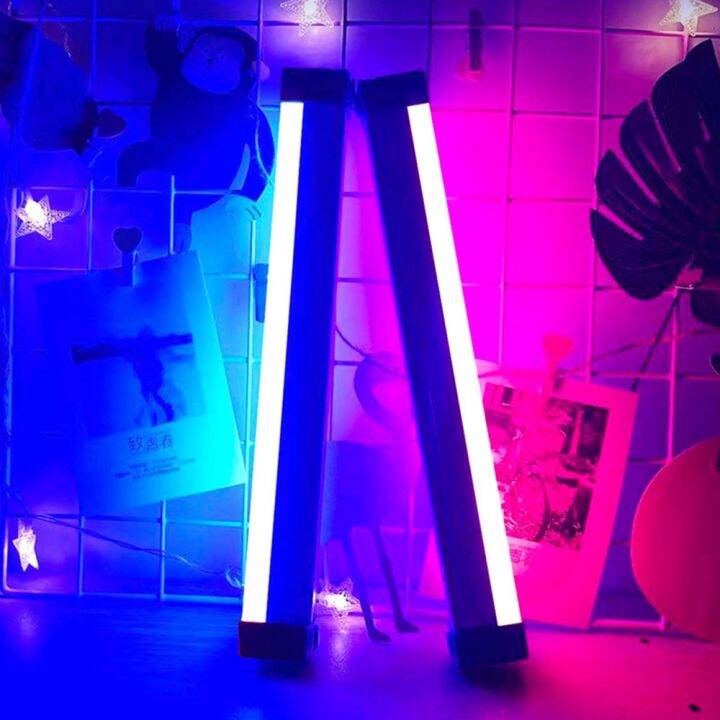 cuqfcjew Led Tube Light Ambient Fill Atmosphere light RGB lamp tube ...