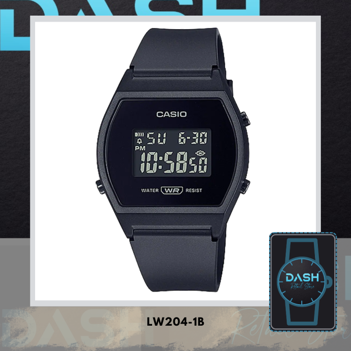 100% Original and legit Vintage Casio LW-204-1B / LW204-1B | Lazada PH
