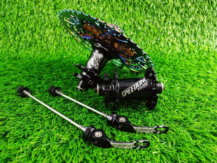 Speedone Soldier 6 Pawls Sealed Bearing Hub w Thru Axle Adaptor ...