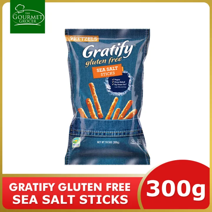 Gratify Pretzel Sea Salt Sticks Gluten-Free | Lazada PH
