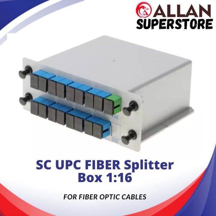 Superstore 1:16 Sc Upc Optical Fibre Splitter Cassette Plug-In Type ...